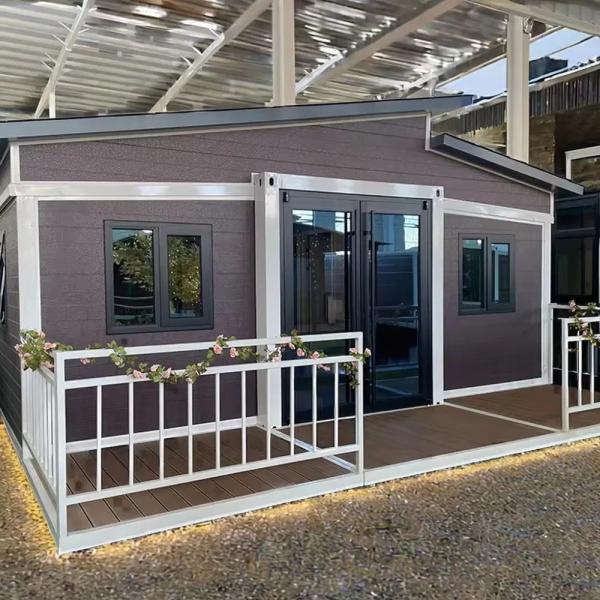 Quality Aluminum Window 3 Bedrooms Portable Prefabricated Expandable Container House for for sale