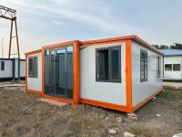 China 20 Ft Expandable Container House Fireproof Waterproof Sandwich Panel Modular Villa for sale