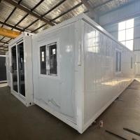China 20 Ft Expandable Container House Fireproof Waterproof Sandwich Panel Modular Villa for sale