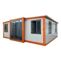 China Customized Steel Frame Expandable Container House 20FT 40FT for Construction for sale