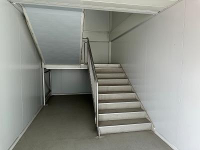 China Customized Mobile Living Container House Fireproof Prefab Steel Frame Homes with Sound Insulation in Modern Simple Style for sale