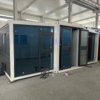 China 20FT 40FT Expandable Prefab Container House Fireproof Mobile Living Unit for sale