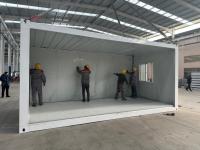 China Foldable 20ft Office Container House Modern Simple Style Multi-function Galvanized Steel Frame for sale