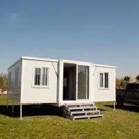 China Customized Expandable Container House 20FT 40FT Fireproof Modular Prefab Home for sale