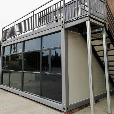 China Low-Carbon Luxury Detachable Container Office House Customized 20FT/40FT Design with Local Standard Electricity for sale