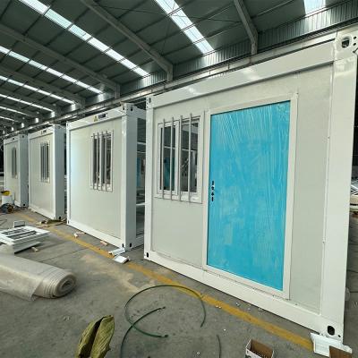 China Casa de contêineres dobrável estilo de design contemporâneo resistente a furacões impermeável pré-fabricada portavel casa pré-fabricada à venda