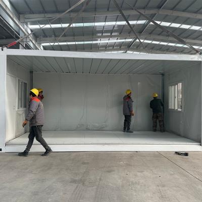 China Smart Building Folding Prefabricated Container House Easy To Install Sandwich Panel Removable Shelter for Convenient for sale
