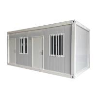 China Detachable Container House Villa Galvanized Steel Frame Fast Installation 20FT 40FT Custom for sale