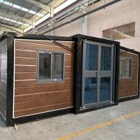 China 20FT 40FT Expandable Prefab Container House Fireproof Waterproof Mobile Home Customizable for sale