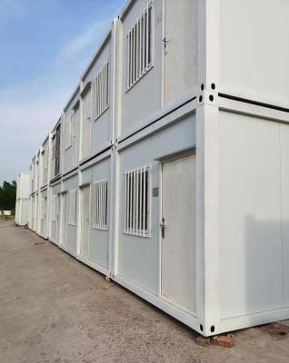 China 20ft mobiel modulair prefab huis flat pack prefab twee verdiepingen container huis voor custom design en lange levensduur Te koop