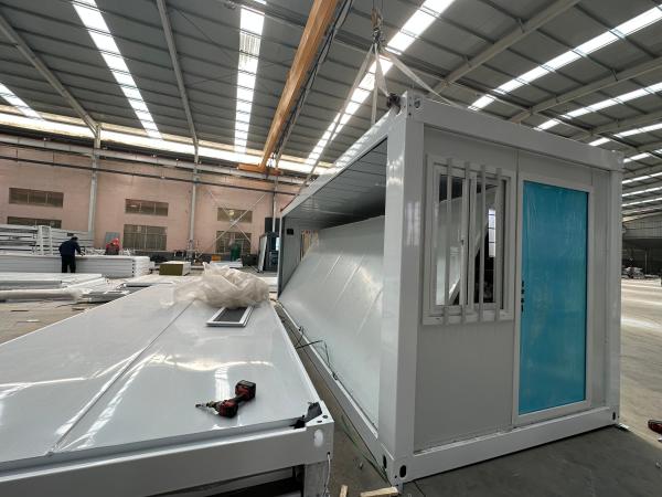 Quality Flexible Assemble 40 Ft Hurricane Proof Fold Out Container House Portable Mobile for sale