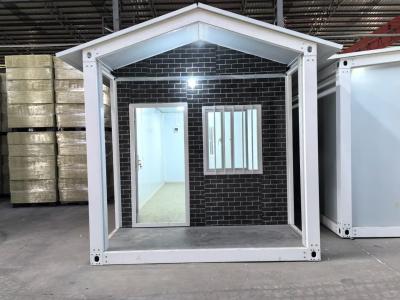 China Security Door Outdoor Modular Container House with Customized Color and Top Roof Water Proof for sale