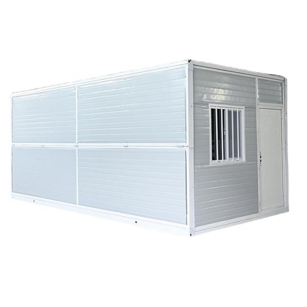Quality Aluminum Window Top Fashion Z Folding Container House with Fast Install for sale