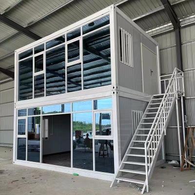 China Longa vida útil Mini casa pré-fabricada desmontável multifunção com montagem fácil e design de recipiente desmontável à venda