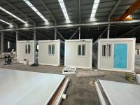 China Foldable Container House 5800x2500mm Steel Structure Mobile Home Customizable Options for sale