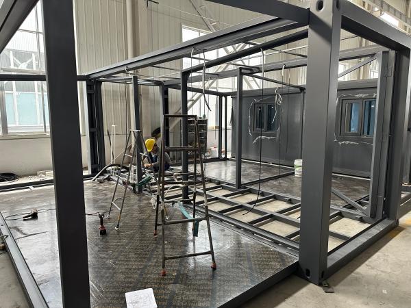 Quality Foldable Modular Folding Homes Expandable Container Aluminum Alloy Door Luxury for sale