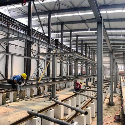 China Customized Light Weight Prefab Steel Structure Building for Workshop Warehouse Industrial Commercial Life span 50-70 Years for sale