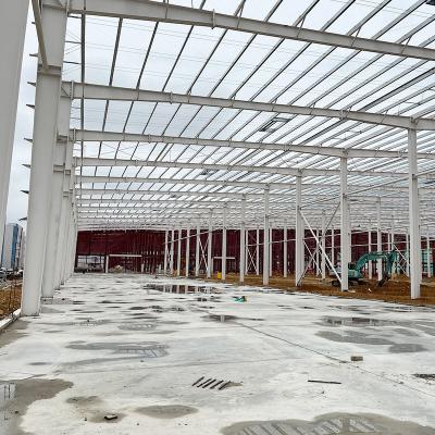 China Lichte staal Q345 Q235 Hoofdframe Op maat gemaakte Purlin C.Z. Shape Steel Channel Prefabricated Steel Structure Building Te koop