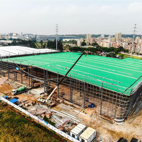 Quality Easy Install Prefabricated Modular Houses Steel Structure Metal Warehouse with for sale