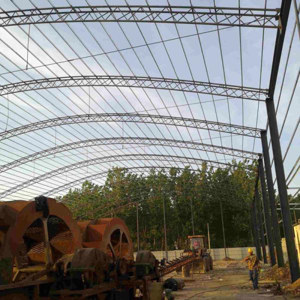 Quality Easy Install Prefabricated Modular Houses Steel Structure Metal Warehouse with for sale