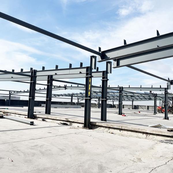 Quality Steel Structure Large-span Warehouse Steel Building Workshop Prefabricated for sale