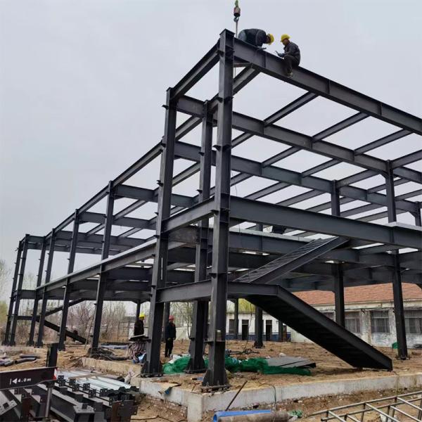Quality Steel Structure Large-span Warehouse Steel Building Workshop Prefabricated for sale