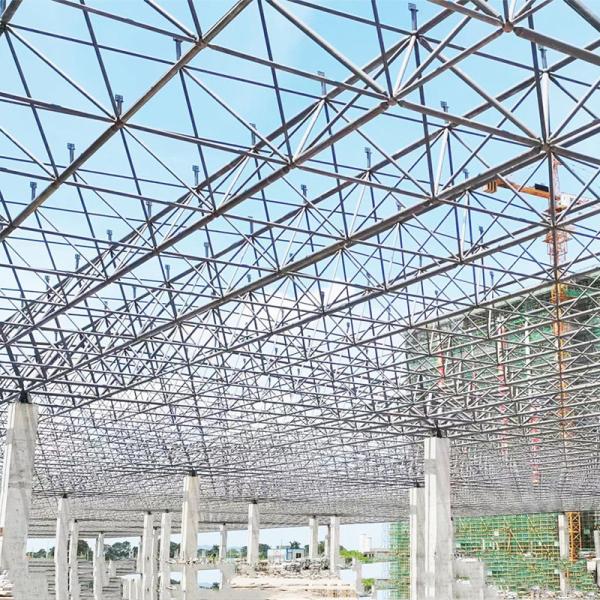 Quality Steel Structure Large-span Warehouse Steel Building Workshop Prefabricated for sale