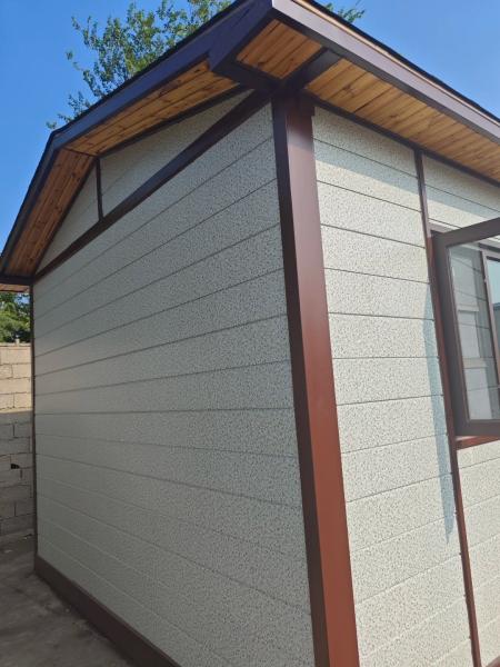 Quality Blue and White Modular Prefabricated Houses for Sustainable Homes for sale
