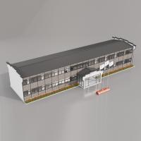Quality Prefabricated A Frame House for Workshop Warehouse Construction Office and for sale