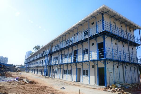 Quality Light Steel Structure Frame Luxury Prefabricated Houses for 3 Bedrooms and for sale