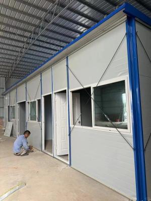 Cina Casa Hobbit Prefabbricata Diretta con Porta in Acciaio e Disegno Quadrato in vendita
