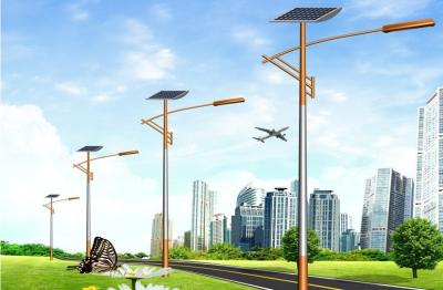 China Waterproof Solar Powered Exterior Lights Fixtures Anti Humidity ISO CE for sale