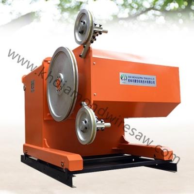China Hard rock cutting CNC automatic diamond wire saw machine 55kw for sale