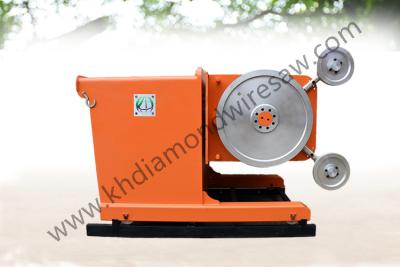 China Mining equipment wire saw machine for cutting marble 55KW for sale