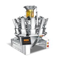 China 14 Head Multihead Weigher Gummy Packaging Machine 5-1500g IP65 PLC Control for sale