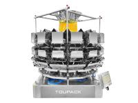 China UUPACK Automatic Multihead Weigher 10/14 Heads 5-200g Range for Sticky Foods for sale