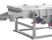 China Linear Vibrating Screen Feed Processing Machine 540mm Exit Height 8m³/h Capacity for sale