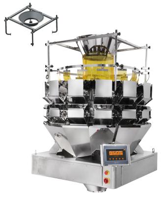 China SUS304 moldam o pesador de grande volume principal da Multi-cabeça de 14 porcas dos frutos do PLC 5L à venda