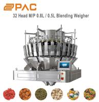China 10 Head Multihead Weigher 5-200g for Snacks Packing IP65 PLC Control for sale