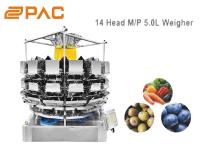 China 10 Head Multihead Weigher Multi Function For Snacks PLC Control for sale