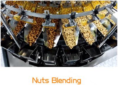 China De kleverige Weger van Voedselmultihead voor van het Glutencroutons van Fruitsnacks de Banaan Chips Cotton Candy Popcorn Puffs Foxnuts Te koop