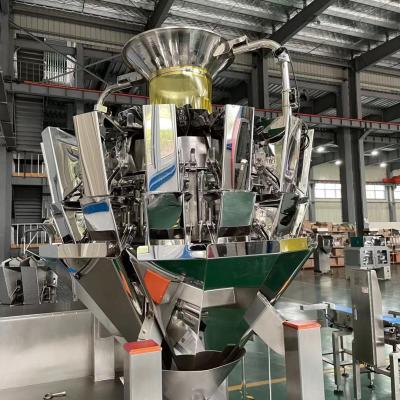 Cina 14 bilancia di Multihead del saltatore capo di 1.6L 2.5L per l'imballaggio dello spuntino Chips Nuts di Candy in vendita