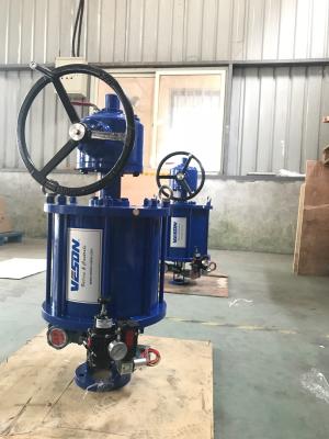 China shut down valves actuator pneumatic actuator on off valves actuator pneumatic linear actuator for sale
