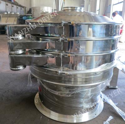 China Dust Free Circular Vibrating Screen SUS304 Fully Enclosed Powder Sieving Equipment for sale
