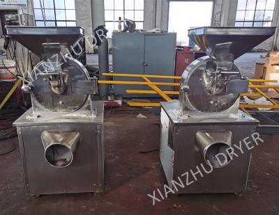 China Stainless Steel Pulverizer Machine Rice Flour Mill With Dust Collector System for sale