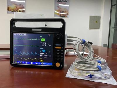 중국 진단 모듈형 환자 모니터 멀티 파라미터 CMS 터치 프린터 판매용
