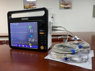 중국 진단 모듈형 환자 모니터 멀티 파라미터 CMS 터치 프린터 판매용