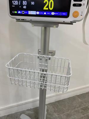 Cina Carrello di alluminio del monitor paziente di Matieral di aviazione veterinaria con le ruote silenziose a 3 pollici in vendita