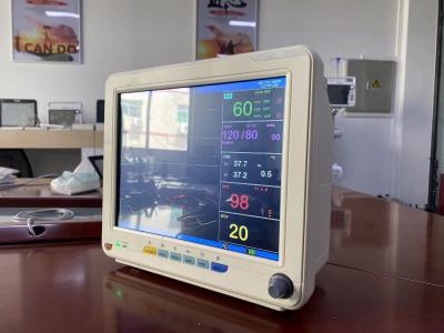 中国 ECG SPO2 NIBP および温度測定を備えたポータブル マルチパラメータ患者モニター 販売のため