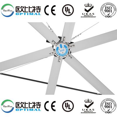 China OPT 24ft big size  industrial HVLS fans with big air circulation and comfortable feeling for sale
